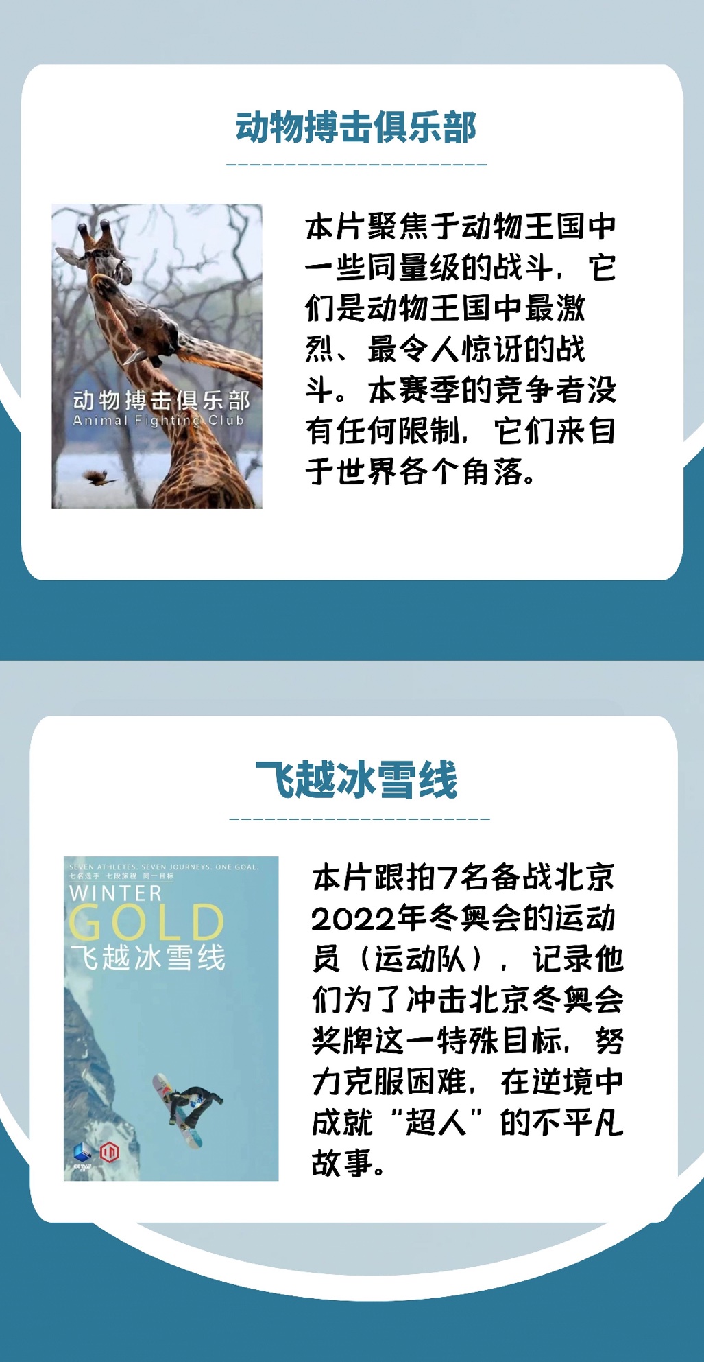 CCTV-9适合全家一起看的20部国际纪录片佳作